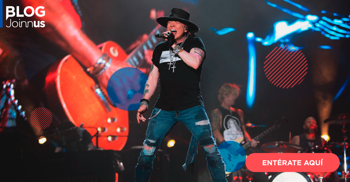 Guns N' Roses regresa a Lima con su gira “Not in this Lifetime”, - Blog Joinnus