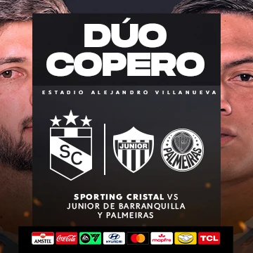 Dúo Copero 2026: Sporting Cristal vs Junior de Barranquilla y Sporting ...