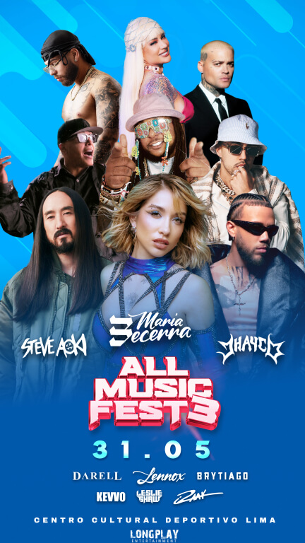 All Music Fest 3: ¡Urbano Épico en Lima! | Entradas Joinnus
