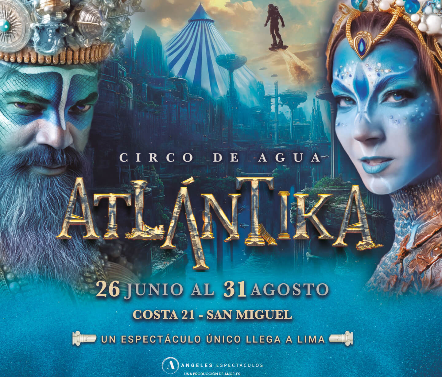 Circo de Agua Atlantika en Lima: ¡Mundo Submarino Mágico! | Joinnus