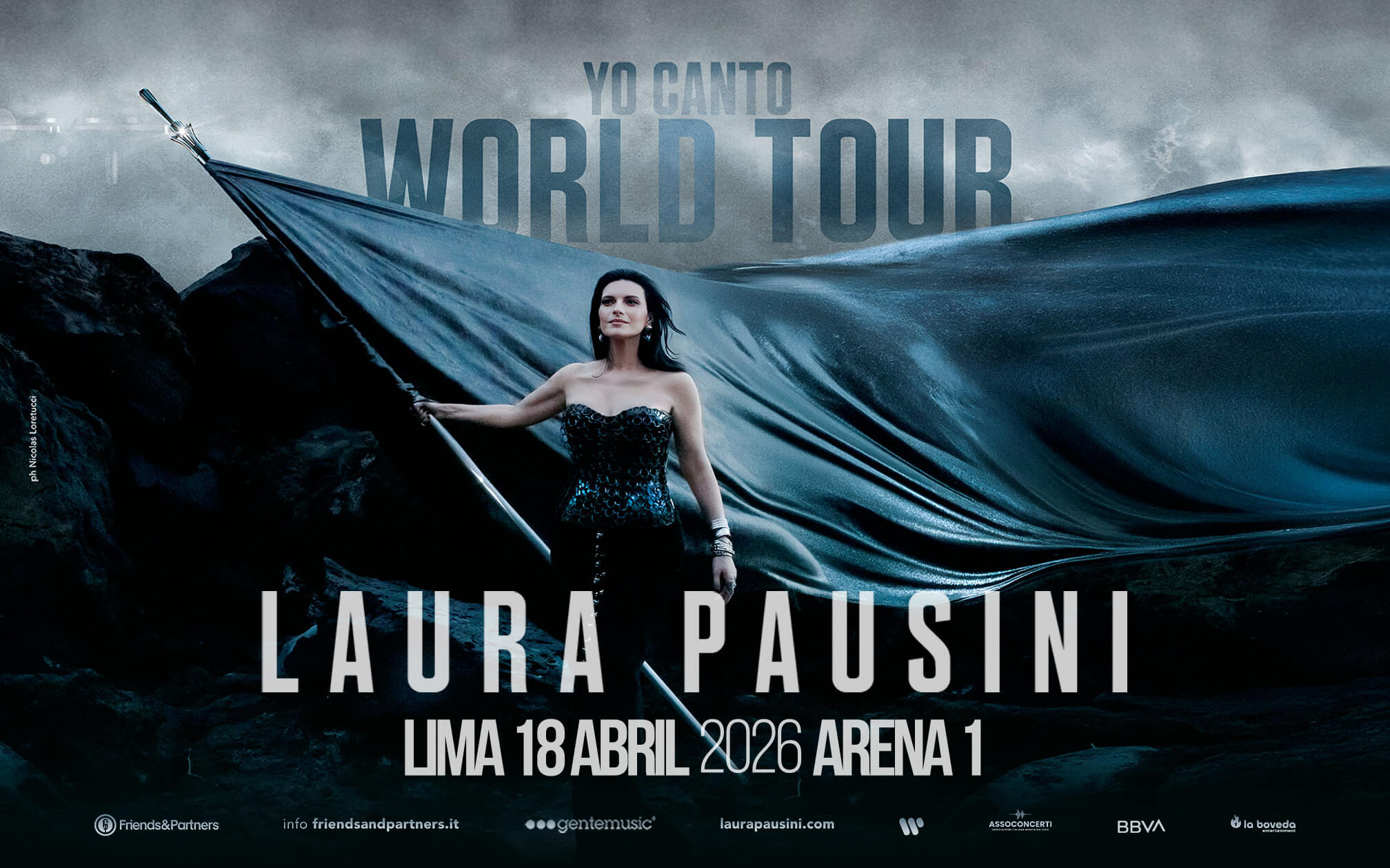 LAURA PAUSINI - YO CANTO WORLD TOUR – Entradas disponibles en Joinnus