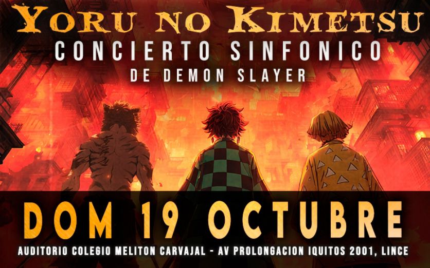 YORU NO KIMETSU: CONCIERTO SINFONICO DEMON SLAYER | Joinnus