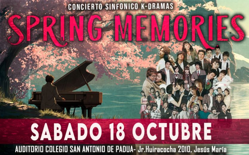 SPRING MEMORIES II: RECITAL SINFONICO K-DRAMAS | Joinnus