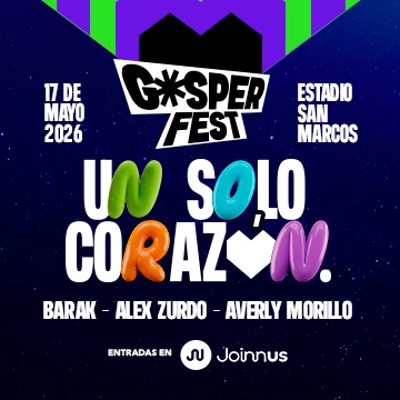GOSPER FEST - UN SÓLO CORAZÓN | Joinnus