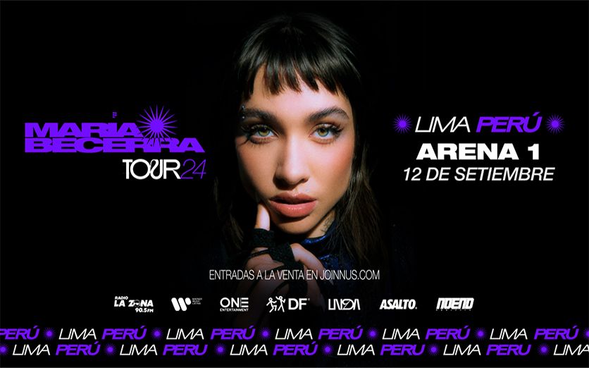 María Becerra - Tour24 en Lima - Compra tus entradas | Joinnus | Los conciertos nos une