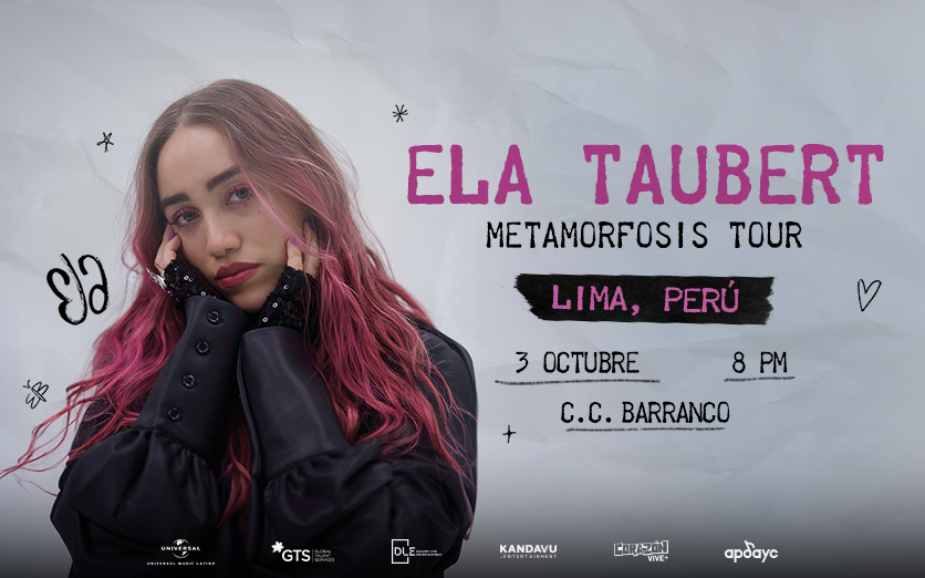 Ela Taubert - Metamorfosis Tour - Compra tus entradas | Joinnus | Los ...