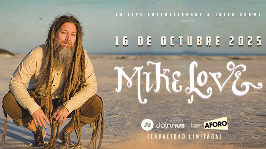 MIKE LOVE EN PERÚ - SOUTH AMERICAN TOUR 2025 | Joinnus