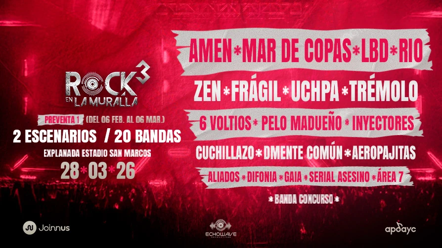 ROCK EN LA MURALLA 3 | Joinnus