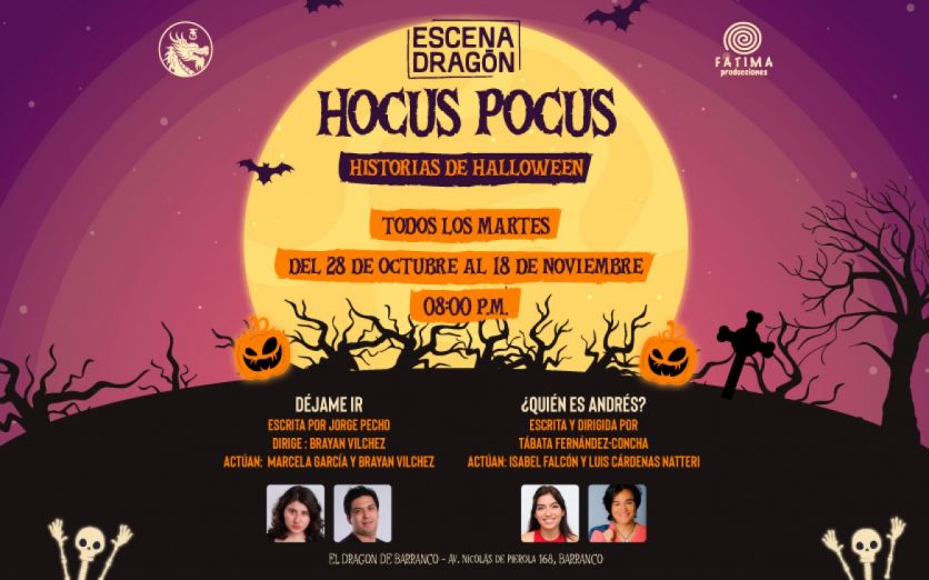 ESCENA DRAGÓN PRESENTA: HOCUS POCUS | Joinnus