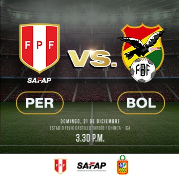 Partido Perú vs. Bolivia | Joinnus