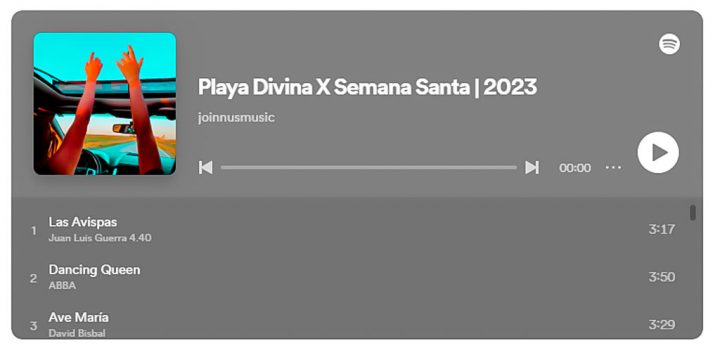 Bendición Musical: La playlist perfecta para disfrutar de la Semana Santa en la playa - Blog Joinnus