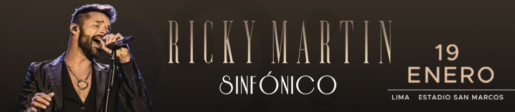 Ricky Martin regresa a Perú para presentar su nuevo show sinfónico ...
