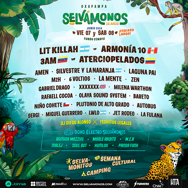 selvámonos-oxapampa-lineup - Blog Joinnus